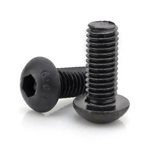 4PCS 1/4" 20*1 1/2 UNC BUTTON HEAD SOCKET CAP SCREWS BOLT ALLOY STEEL ...