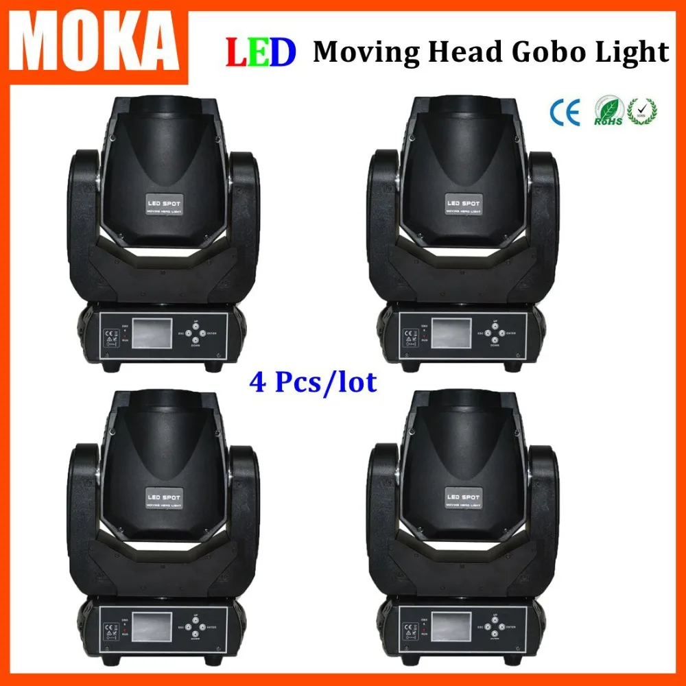 4 Pcs/lot LED DJ Spot Light 90W Moving Head Light 14 Degree Beam Angle ...
