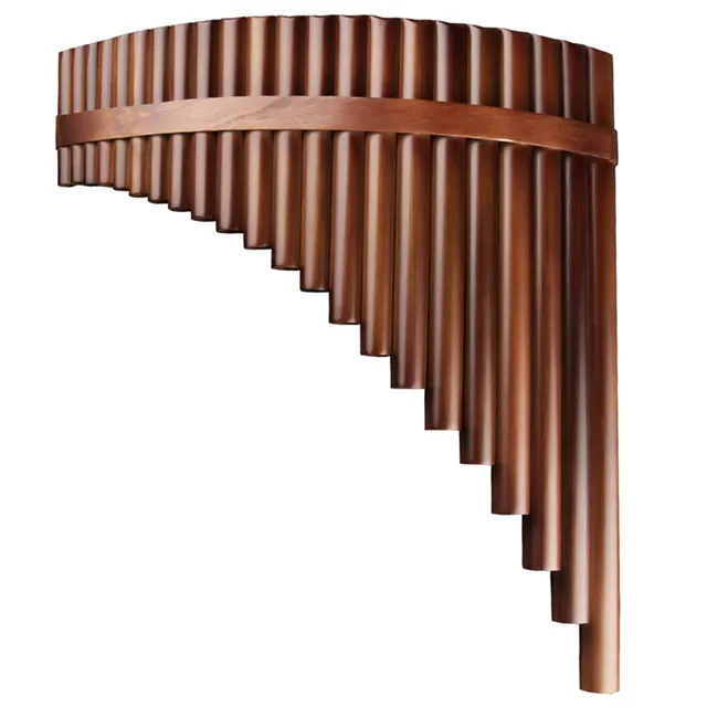 Chinese Traditional Musical Instrument 22 Pipes Pan Flute C Key High ...