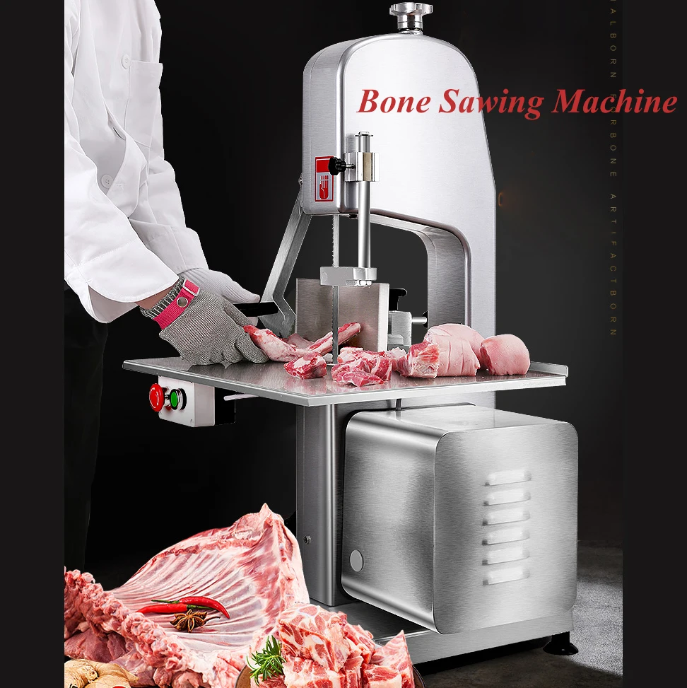Commercial bone saw machine 110v/220v/380v Bone sawing machine 5-155mm ...