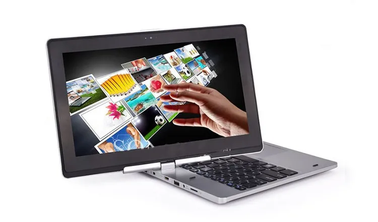 OEM-Folding-Rotating-Touch-Screen-Laptop-Computer-With-1037U-CPU-8G ...