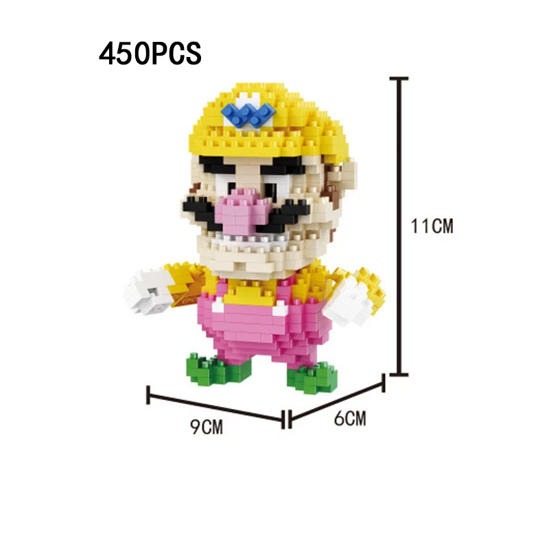 Classic Game Image Micro Diamond Building Block Super Mario Bros ...