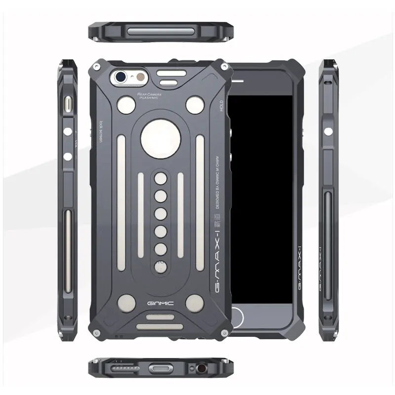 Cool Genuine Design Aluminum Alloy Case for iPhone 6 6s 4.7inch Metal ...