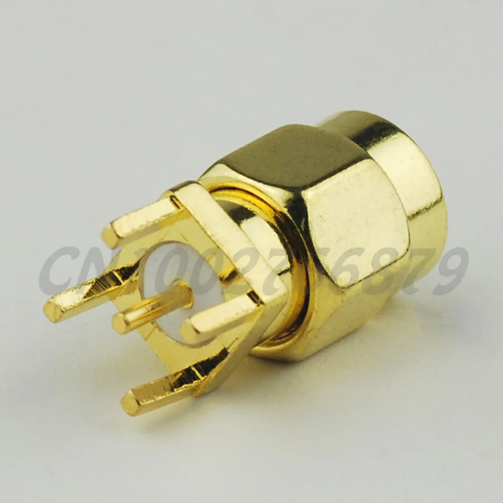 20pcs RF electrical Coaxial Connector RP SMA End Launch Plug vertical ...