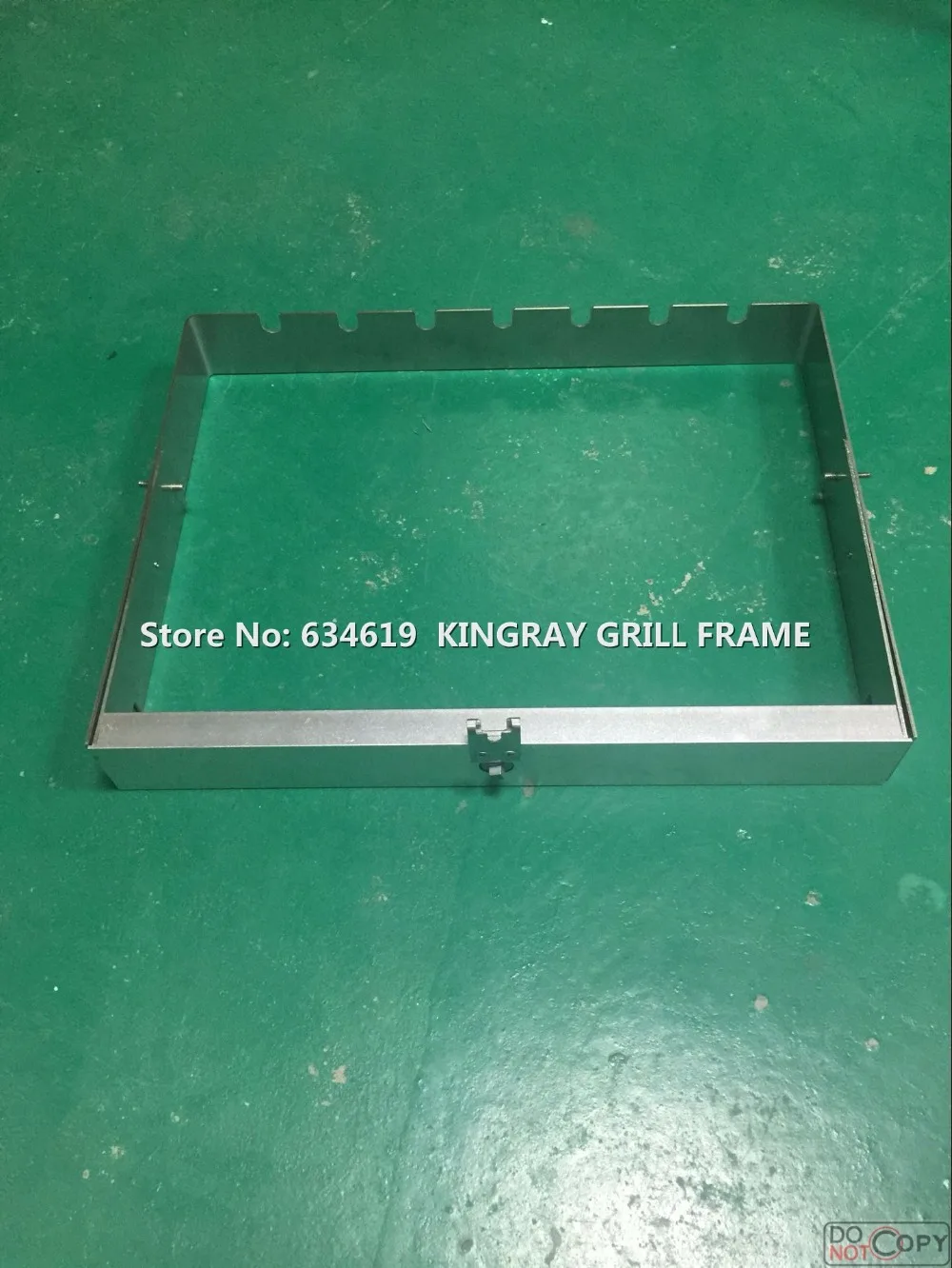 Customized 7 Skewer Hole SS201 BBQ Rotisserie Grill Frame Width ...