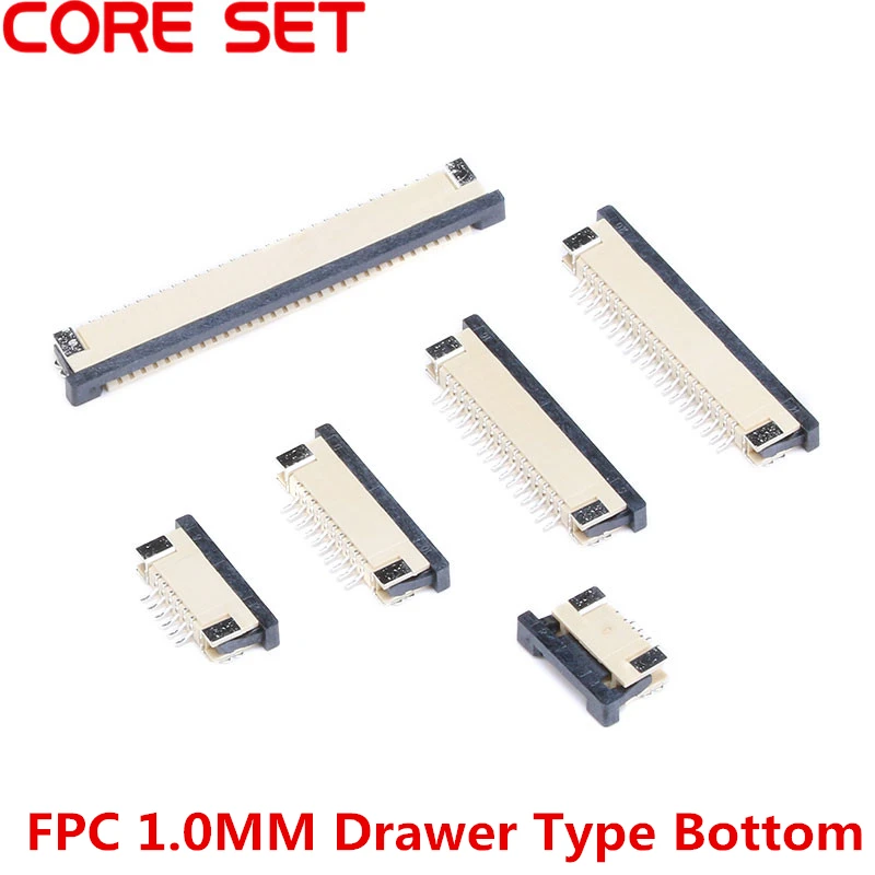 10pcs-1mm-Pitch-Under-Clamshell-Socket-FPC-FFC-Flat-Cable-Connector-4P-5P-6P-8P-10P.jpg