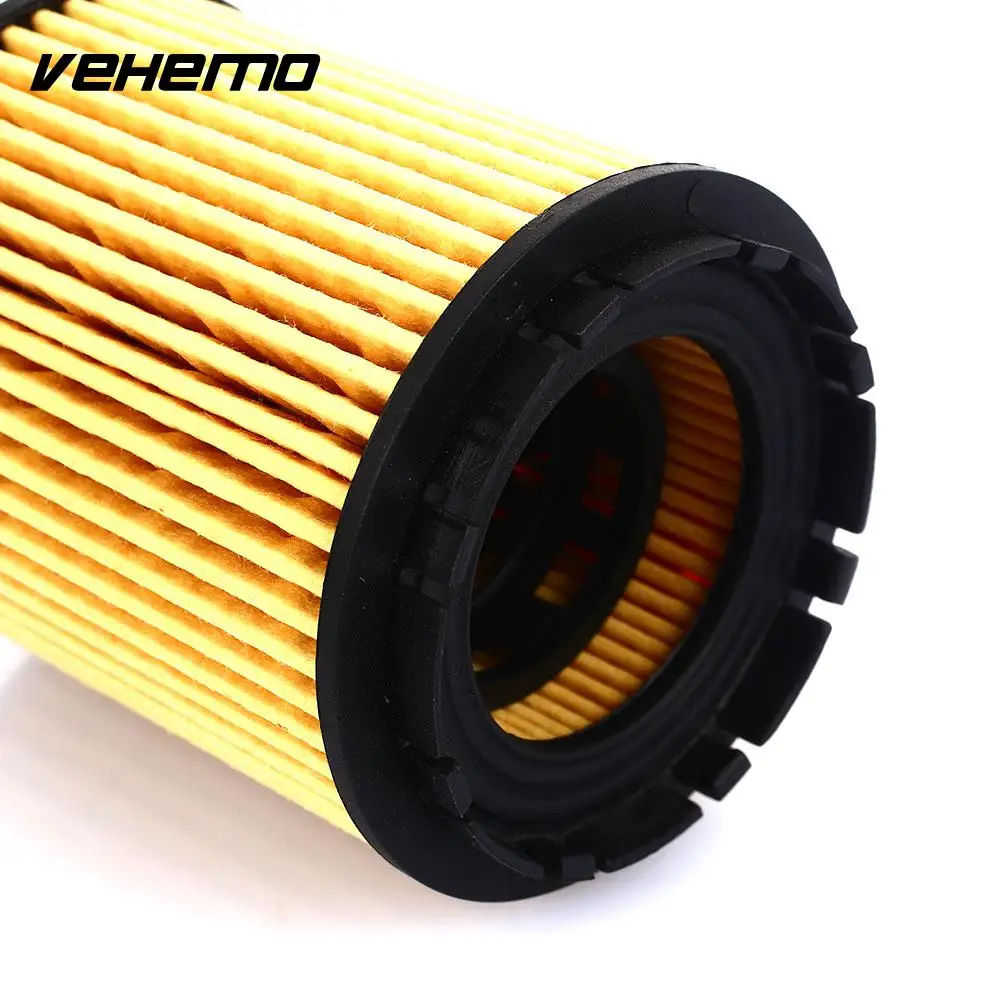 Vehemo 12605566 Oil Filter Smooth Car Oil Filter Fits Multiple Models ...