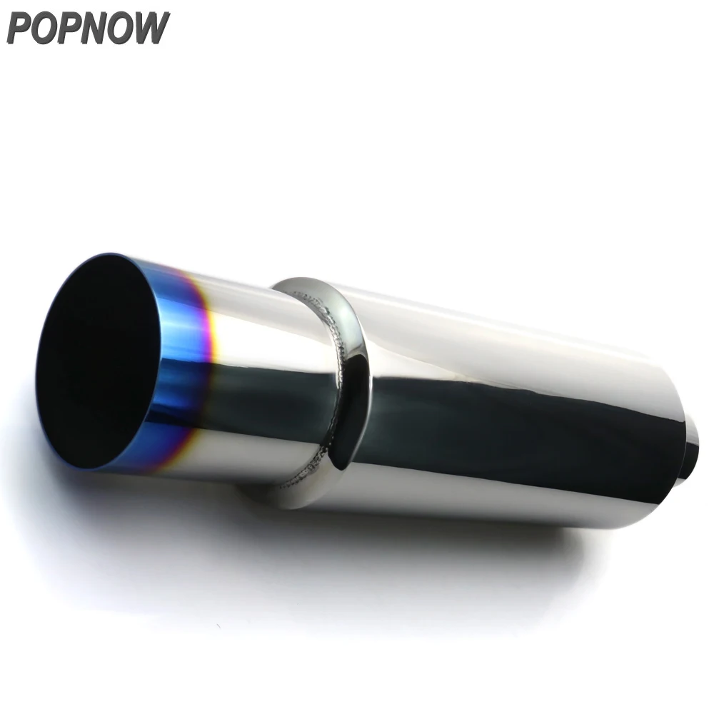 Popnow 2.5inch Intel Stainless Steel N1 Style Muffler with Straight ...
