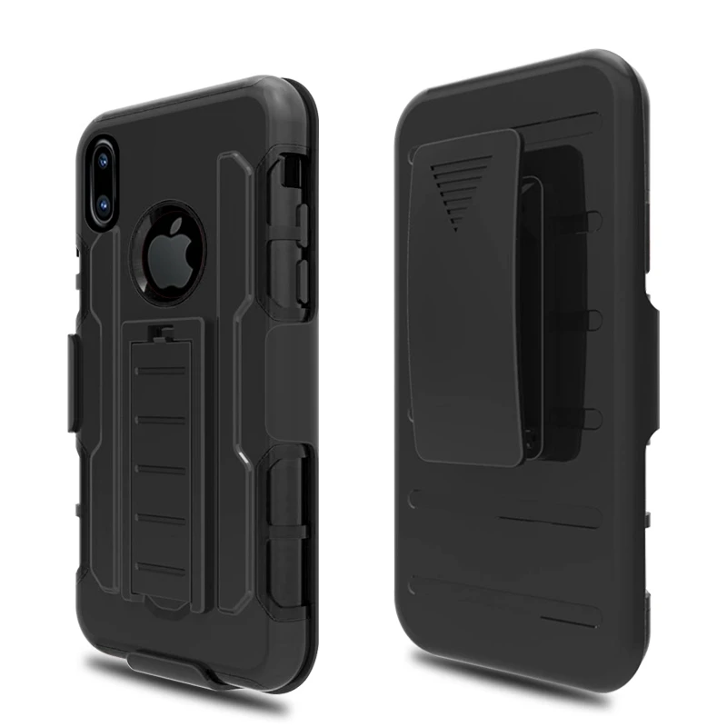 Kickstand Case Belt Clip For Iphone X IPhoneX 5 8inch 3in1 Hybrid