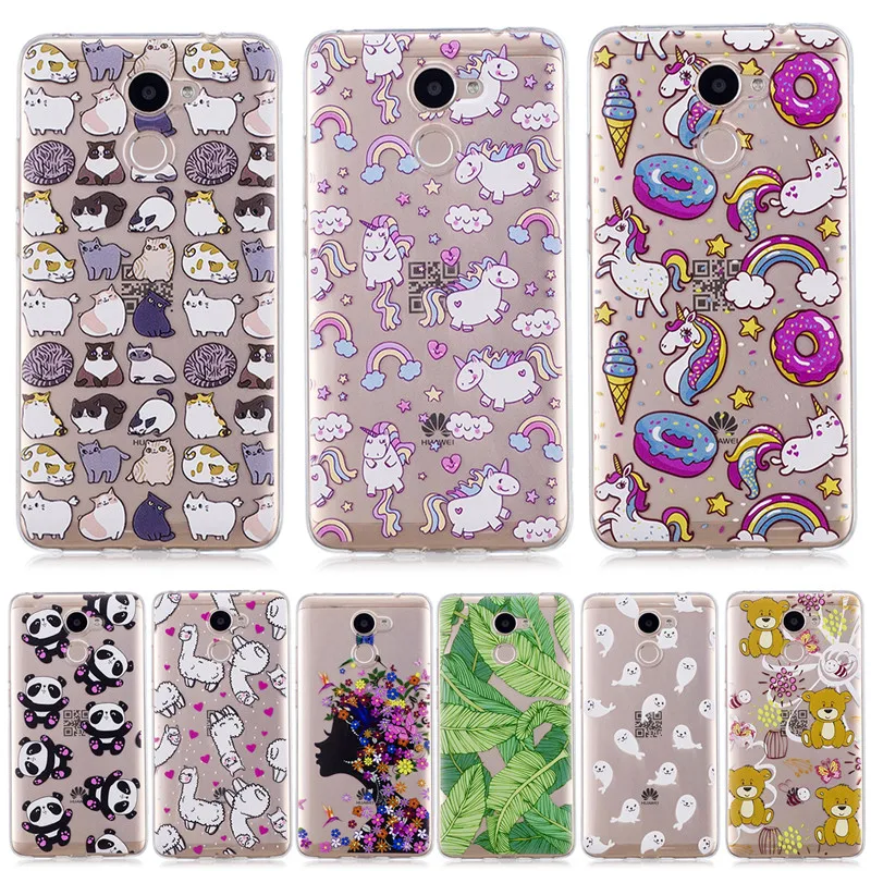 Cases For Huawei Enjoy 7 Plus Huawei Y7 Prime Case Soft TPU Silicone ...