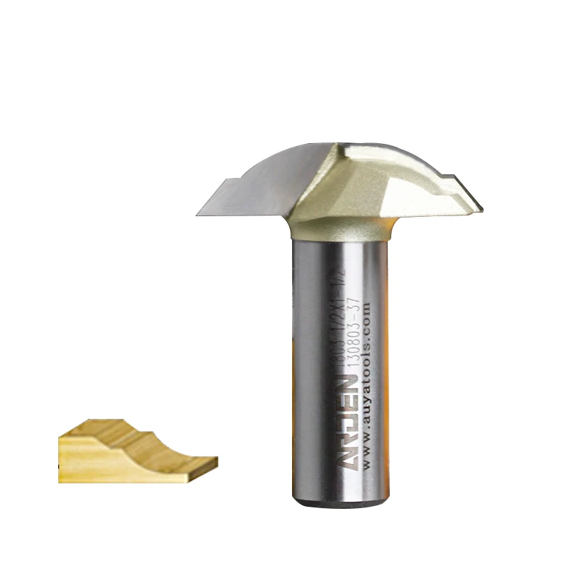 Woodworking-Classical-Cove-Arden-Router-Bit-1-2-1-1-4-x-8-mm-Shank ...