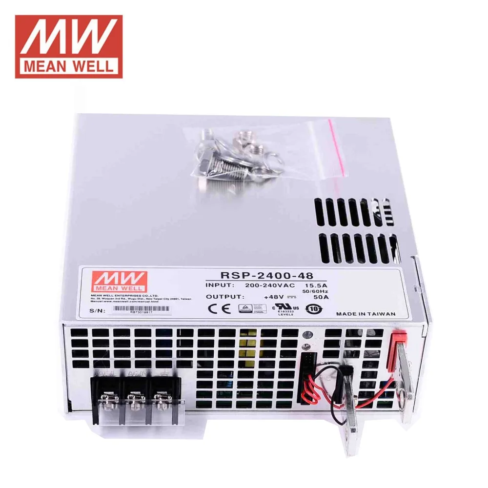 RSP-2400-48 48V 50A For MW 48V Switching Power Supply, 45% OFF