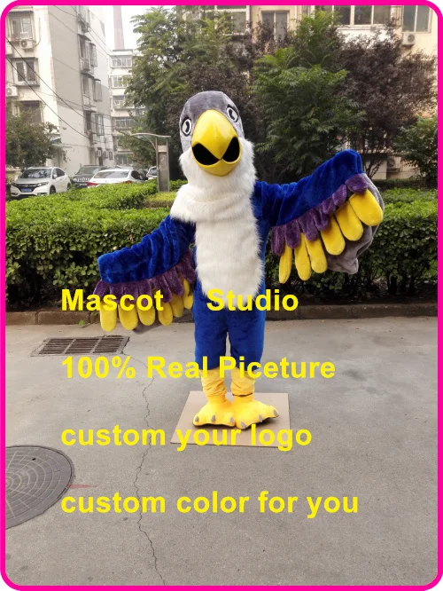 Blue Eagle Mascot Costume