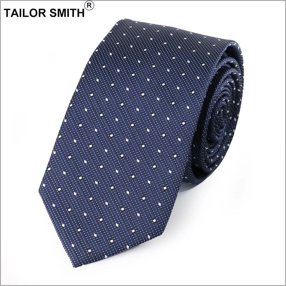 Tailor Smith lazos para hombre vestido Formal del lunar corbata clásica ...