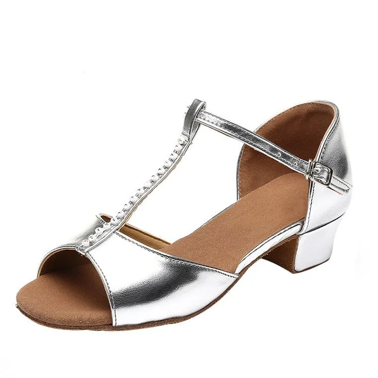 Chaussures-de-danse-latine-pour-femmes-et-enfants-souliers-de-salle-de ...