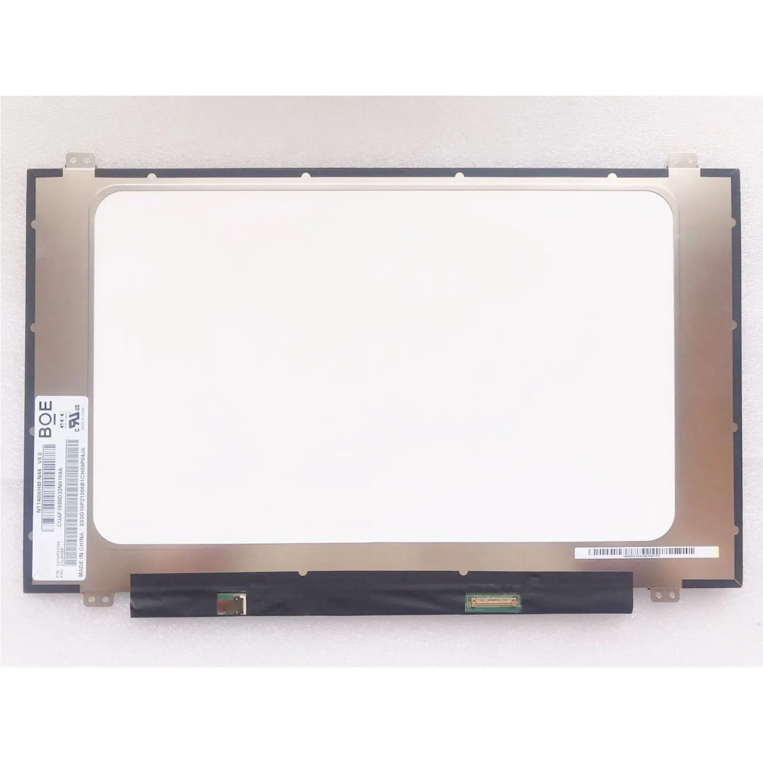 For Boe 14.0" Hd 1366x768 Laptop Nt140whm-n44 Nt140whm N44 Lcd Led ...