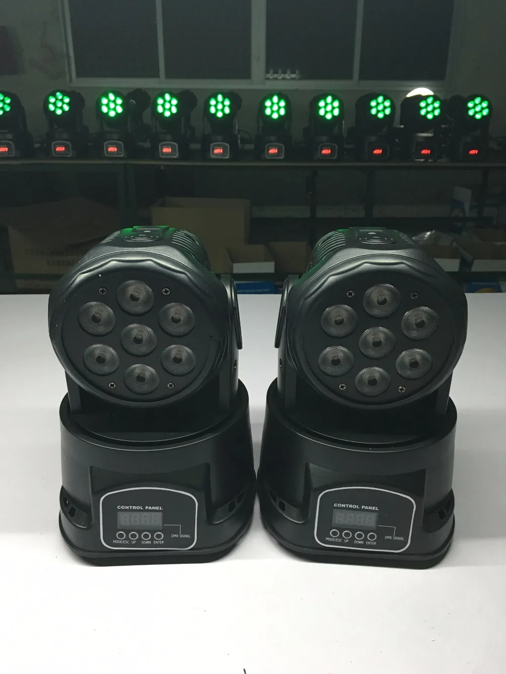 7 x 12 W LED Moving head light LED DJ mobile head led wash 7x12w rgbw ...