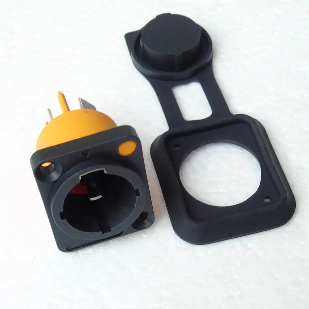 High Quality Nac3mpx Powercon Type Locking Appliance Inlet Connector 5 ...