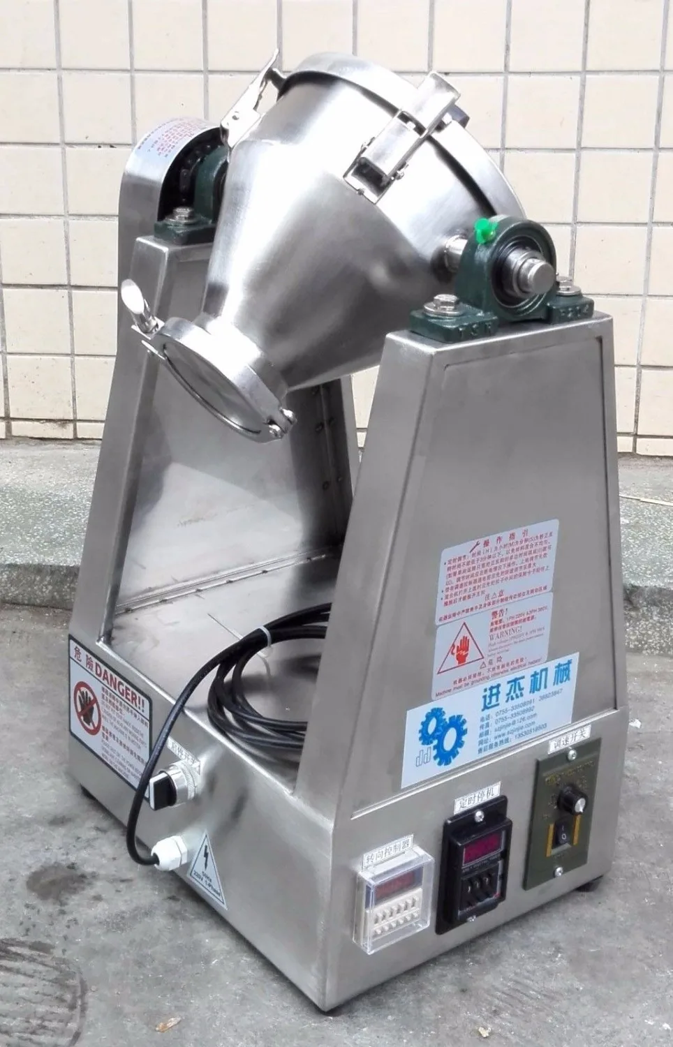 1KG-Laboratory-Medicine-DrugsTablet-Pill-Powder-Stainless-steel-Mixer ...