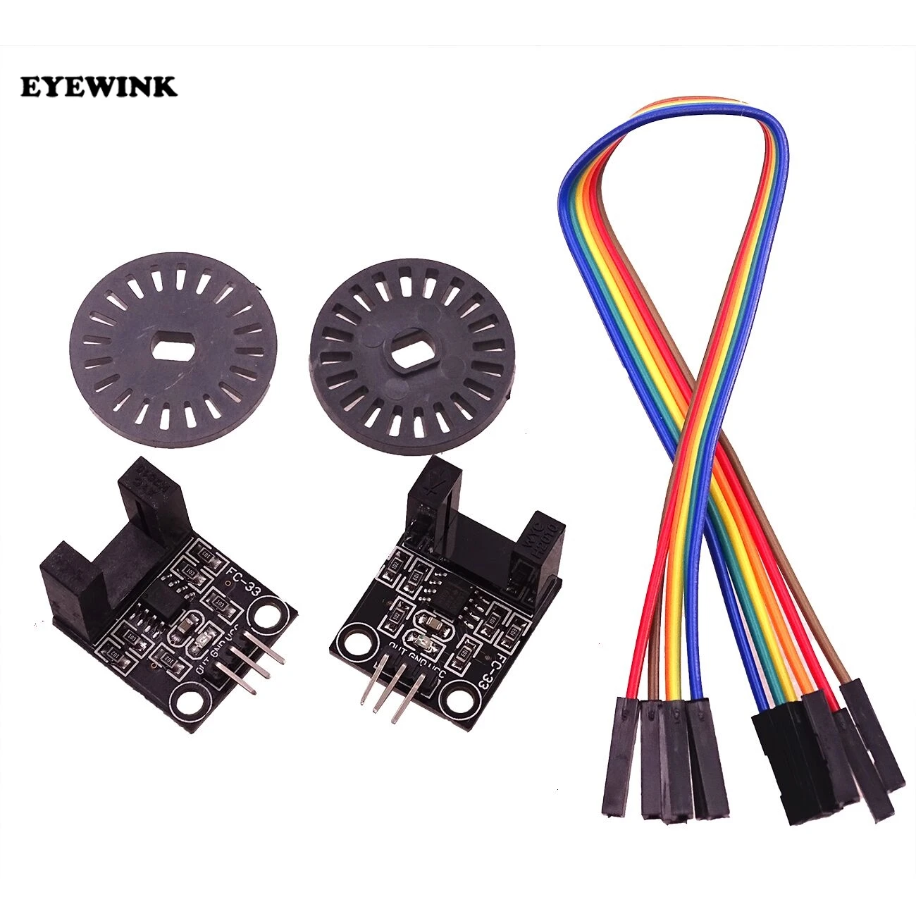 2SET-HC-020K-Doppel-Geschwindigkeit-Mess-Modul-zu-Test-Motor-der-Dreh ...