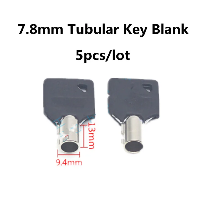 5Pcs/lot 7.8mm Tubular Key Blank Key embryo Tubular blank Key Locksmith ...