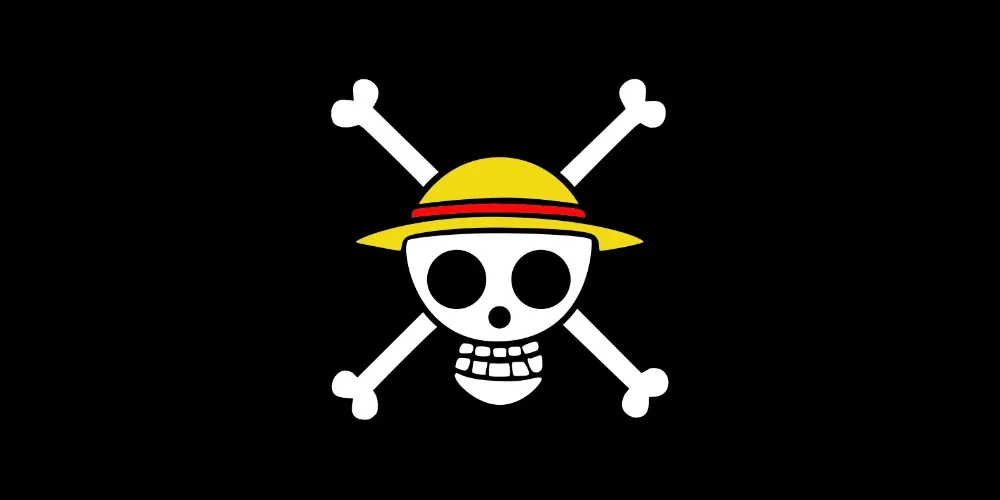 One Piece Luffy Bandera Pirata Jolly Roger Bandera Decoración Poliéster ...
