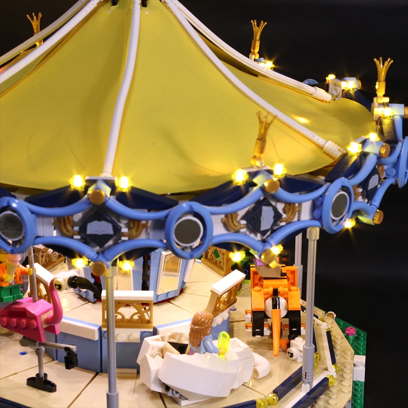 LEGO 10257 Led Light Carousel Toys Brick kits | Bricks Delight