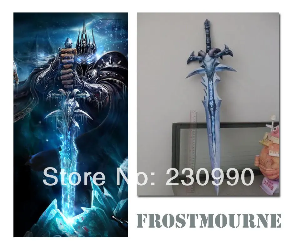 Scale 11 World Of Warcarft Iii Undead Death Knight Lich King Arthas Frostmourne Swords Weapons