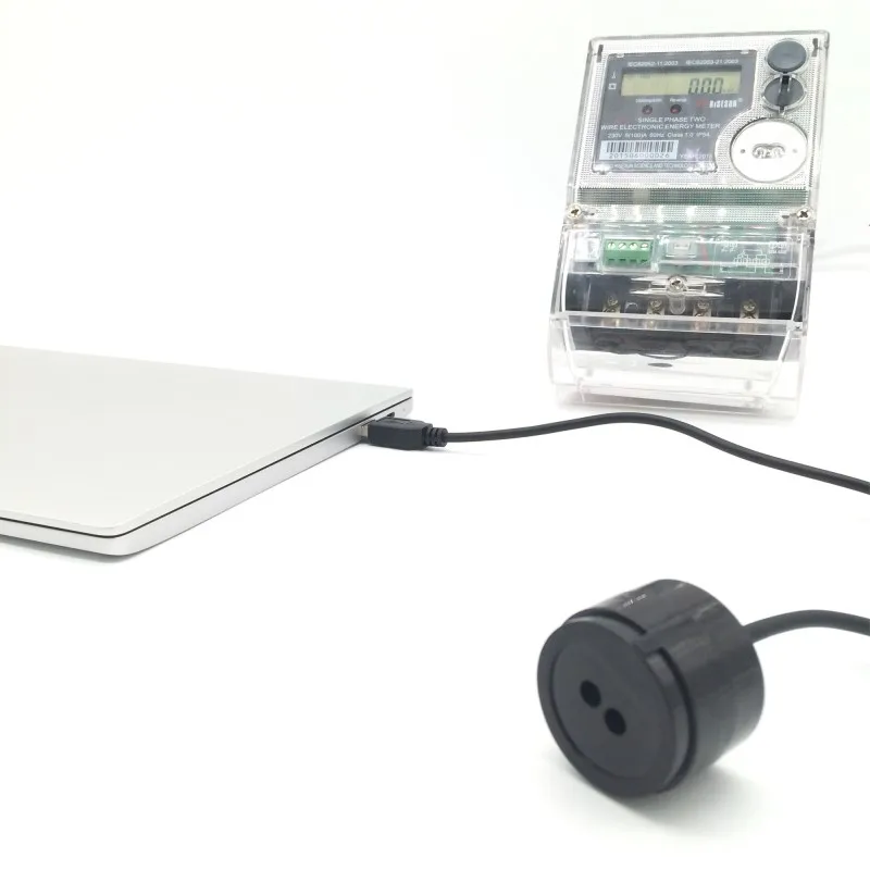 RJ-OPUSB-IEC Black Color 2M Length Cable IEC1107 Protocol Electrical ...