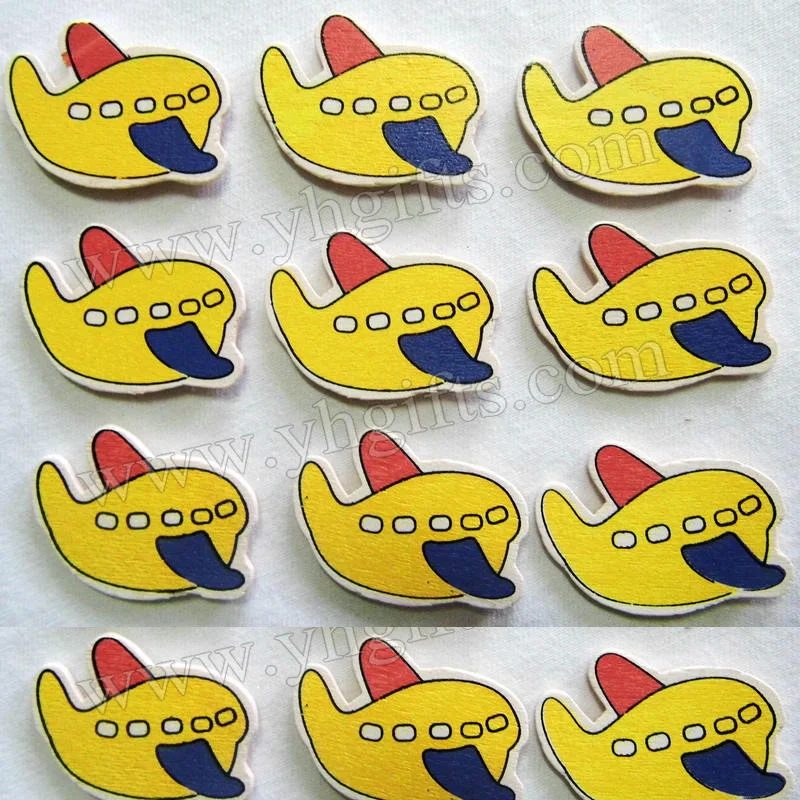 500PCS/LOT.Wood airplane stickers,Kids toys,scrapbooking kit,Early ...