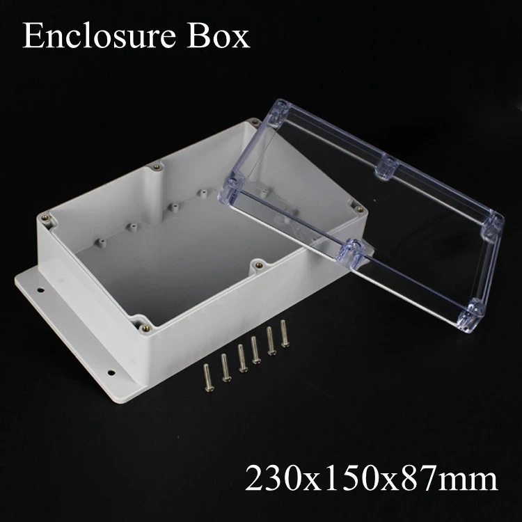 230*150*87mm IP66 ABS Waterproof electronic enclosure project box ...
