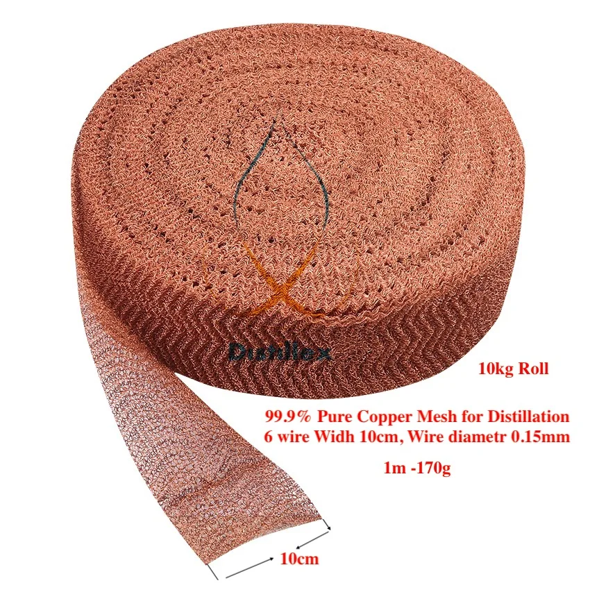 Wholesale-6-wire-99-9-Copper-Mesh-Filter-Column-Packing-Woven-Wire ...