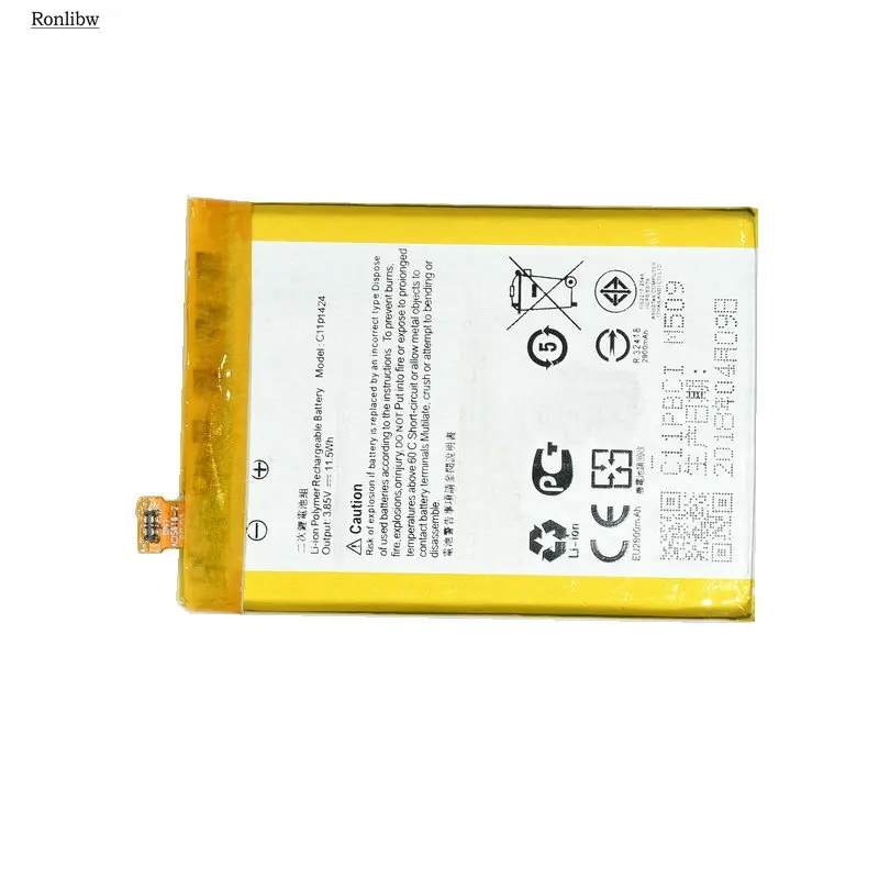 Ronlibw C11P1424 3000 мА/ч, замена Батарея для ASUS Zenfone2 Zenfone 2 ...