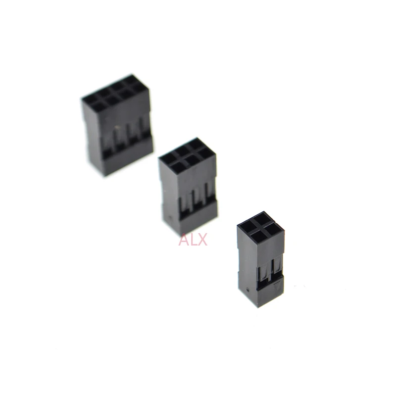 20PCS double row dupont header connector 2.54MM pitch male female ...