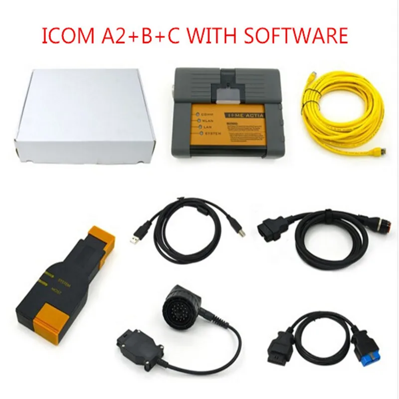 Professional For BMW ICOM A2 b c with R ISTA isid 2018.01 Software ...