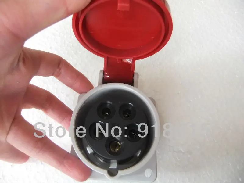 Diesel Generator Parts Plug Seat Socket Three Phase 16a 500vsuitable