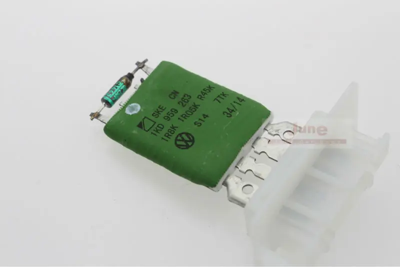 VW OEM Heater Fan Blower Motor Tandem Resistor Regulator For VW Jetta ...