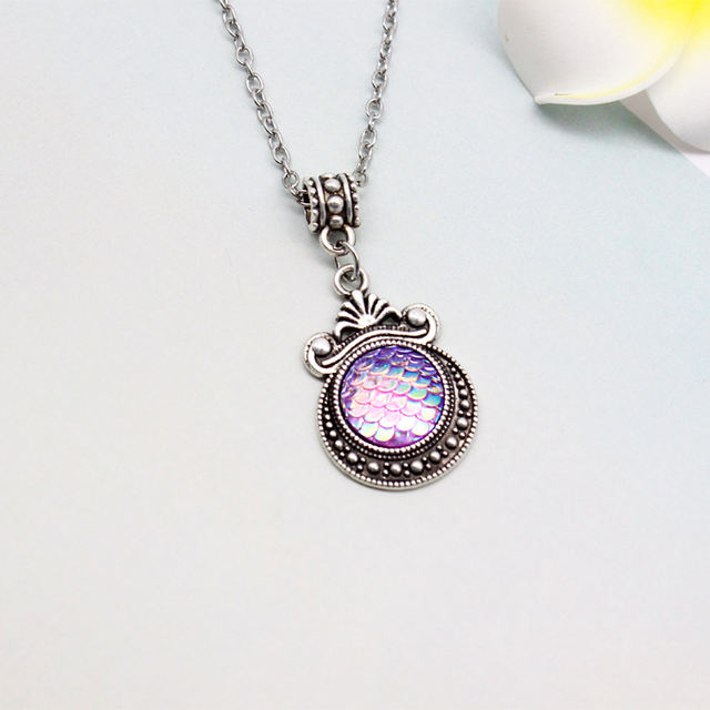 Colorful Fish Scale Necklace