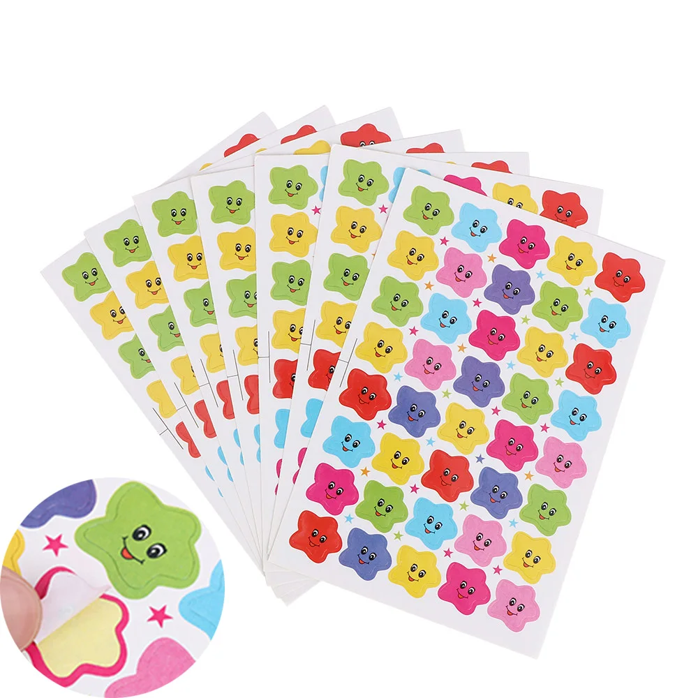 Star Smile Sticker Paper Stickers, Labels & Tags etna.com.pe