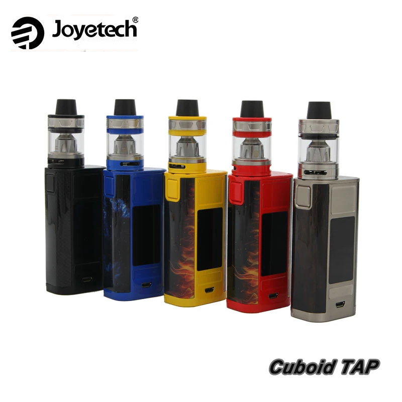 Original-Joyetech-Cuboid-TAP-228W-Kit-Cuboid-Box-Mod-Vape-with-4ml ...