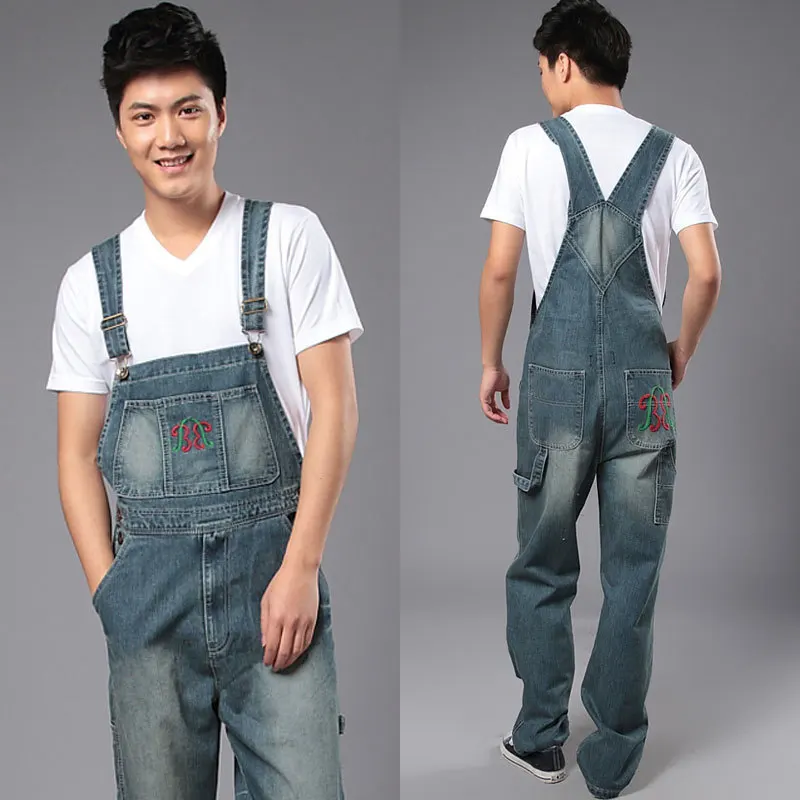 denim-bib-pants-Mens-2015-casual-straight-mens-one-piece-jeans-with ...