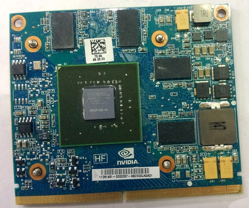 Venta al por mayor NVidia GeForce GT 540 m 2 GB 660498 001 tarjeta ...