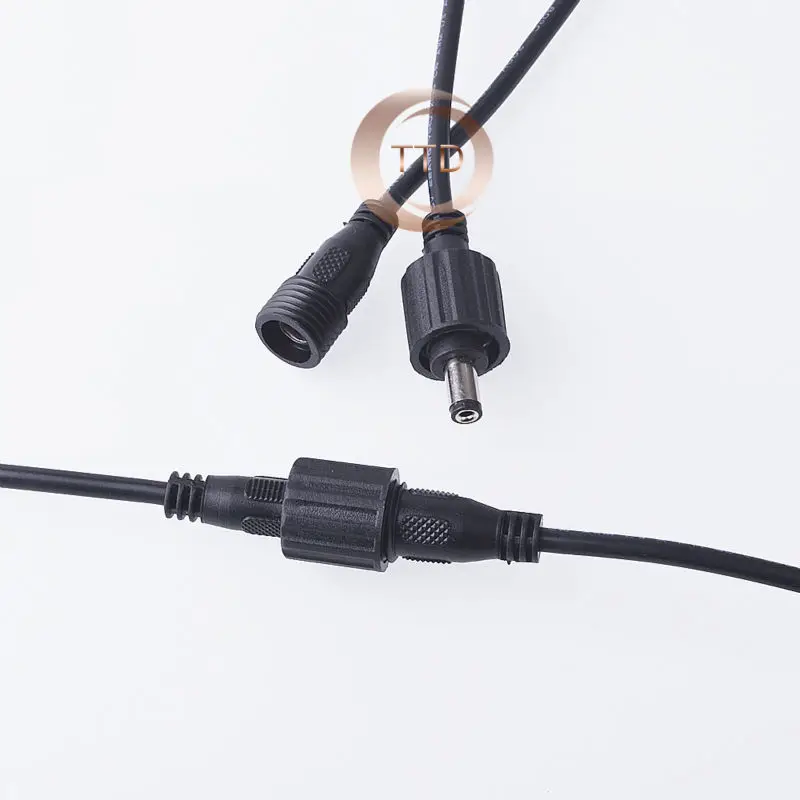 5SET/SETS Waterproof DC Power Connector 5.5 x 2.1mm Male Female jack 0 ...