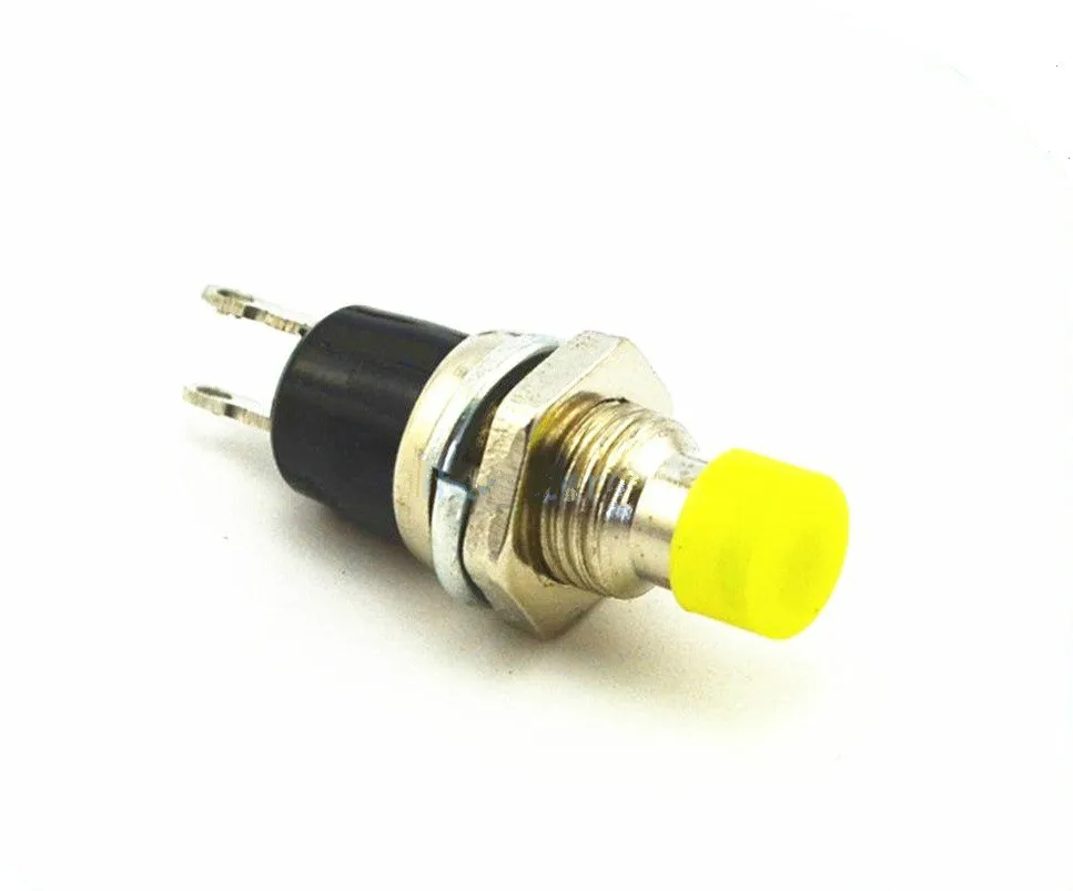 10pcs 7mm Momentary Push button Switch Press the reset switch Momentary ...
