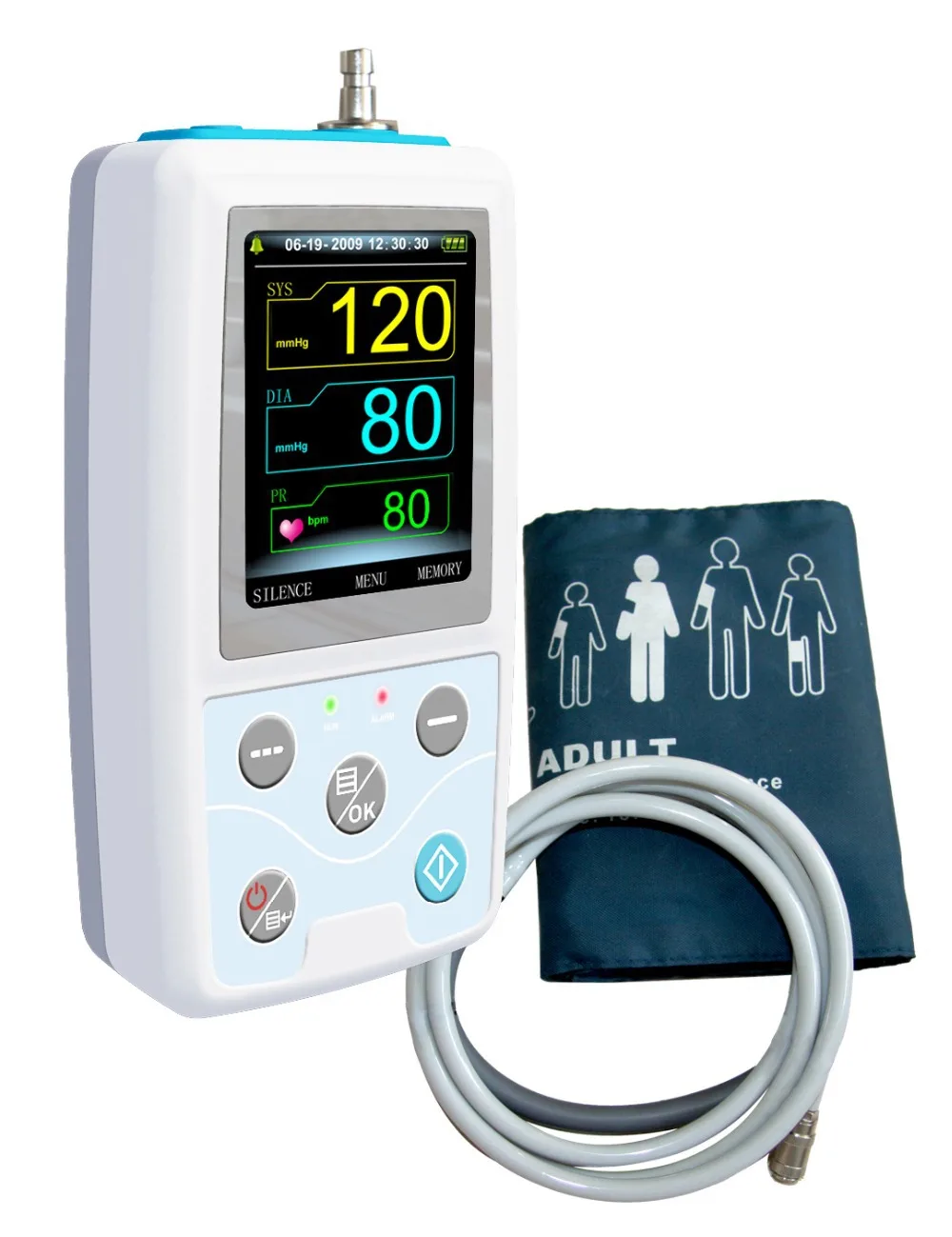 CE FDA ABPM50 24 Hours Test Ambulatory Blood Monitor OPTIONAL CUFFS SW ce-fda-abpm50-24-hours-test-ambulatory-blood-monitor-optional-cuffs-sw