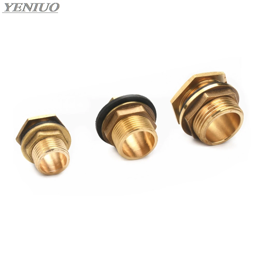 Copper-Water-Tank-Connector-1-2-3-4-1-Male-Brass-Pipe-Single-Loose-Key ...