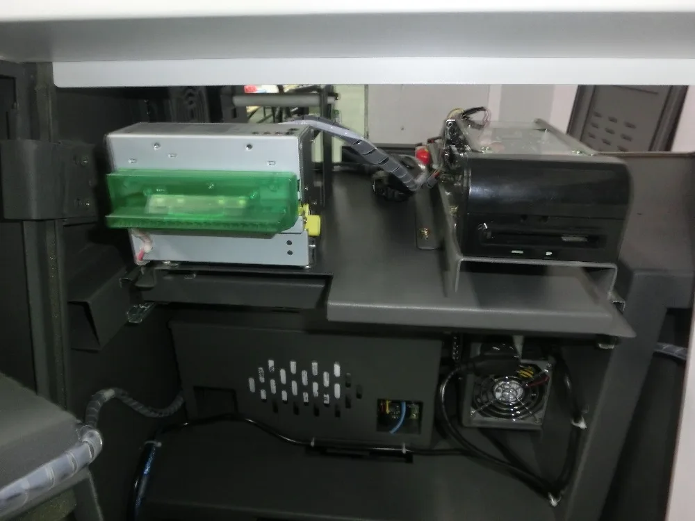 OEM 3"/80mm ALL-IN-ONE structure kiosk ticket/receipt thermal printer ...