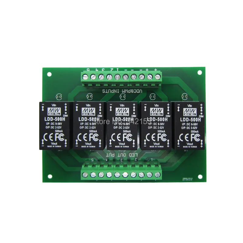 Topledlight Customize 5 Channel Ldd-500h Led Driver Ldd Circuit Pcb ...