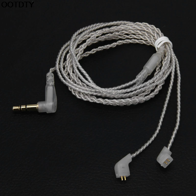 Headphone Audio Cable 0.75MM Standard Gold Plated Pin Earphone Wire 1 ...
