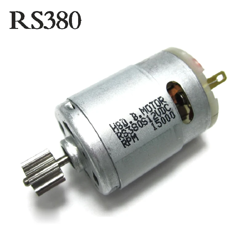 RS380-with-gear-electric-car-remote-control-toy-DC-drive-motor-electric ...